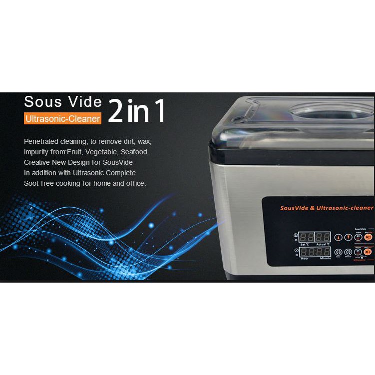 UltraSonic Cooker and Cleaner/Washer 2-in-1 Device | Shopee Philippines
