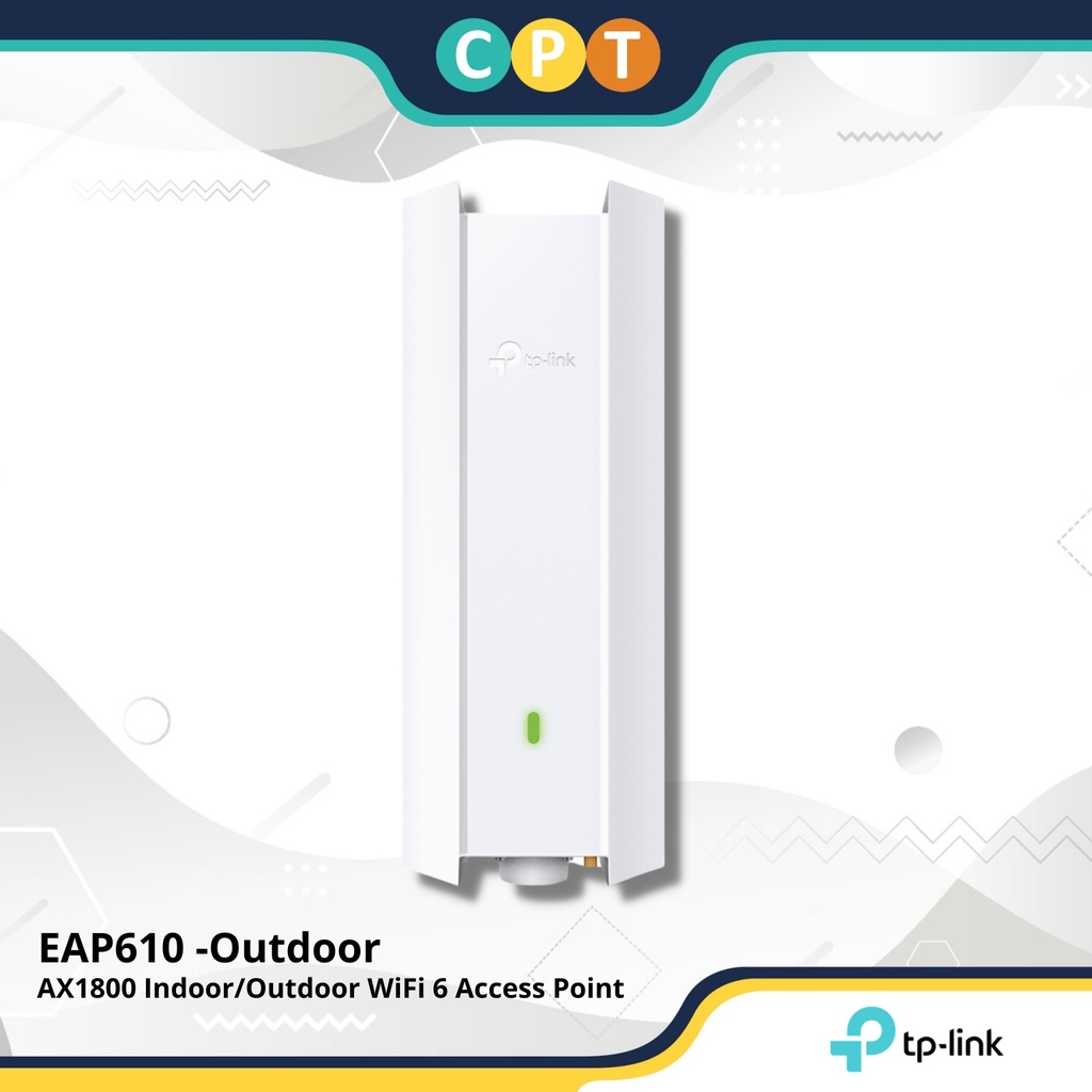 TP-Link EAP610-Outdoor AX1800 Indoor/Outdoor WiFi 6 Access Point | Shopee Philippines