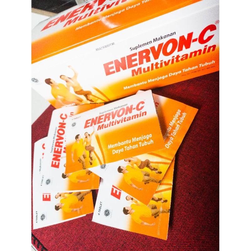 - ENERVON C STRIP MULTIVITAMIN CONTENTS 4S - IMMUNITY SUPPLEMENT ...