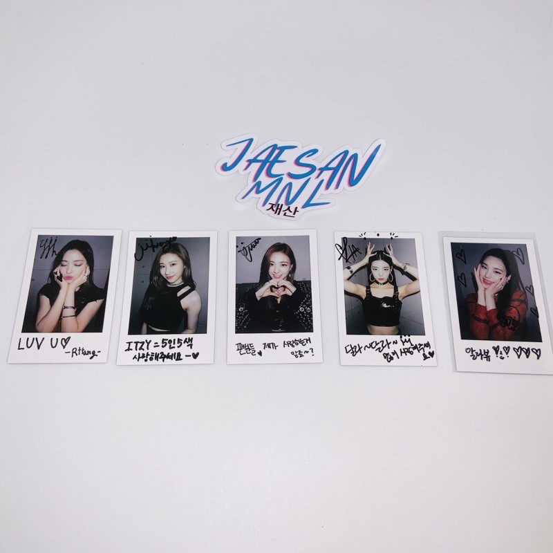 Official Itzy Icy Polaroid Pob | Shopee Philippines Official Itzy Icy Polaroid Pob | Shopee Philippines