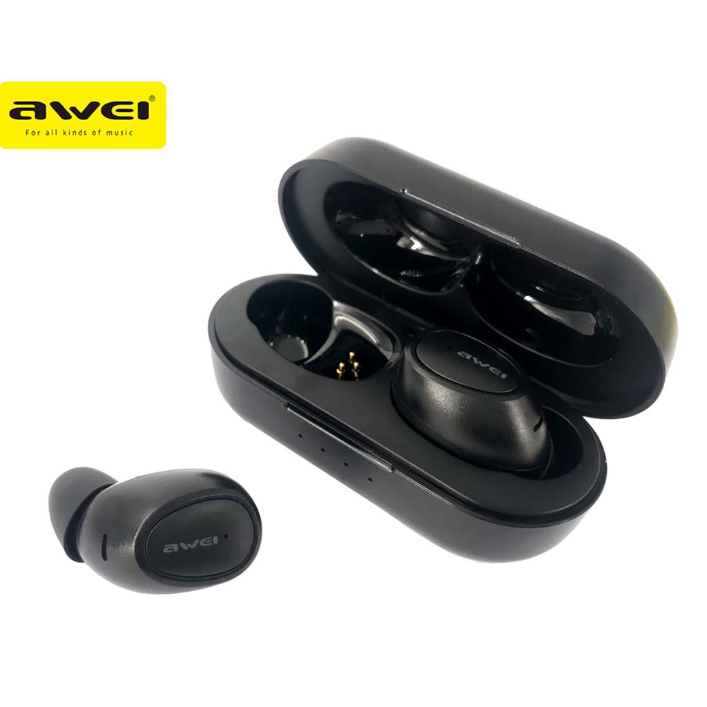 Original Awei T16 True Wireless Sports Earbuds with Charging Case ...