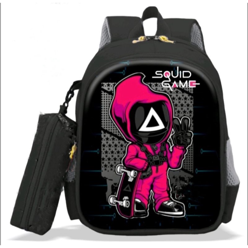 St99_ SQUID GAME Backpack - Premium School Children's Bag - Latest ...