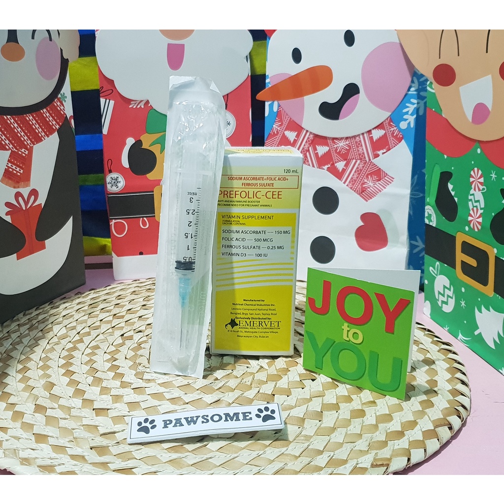 PREFOLIC-CEE (Sodium Ascorbate + Folic Acid + Ferrous Sulfate) 120ml ...