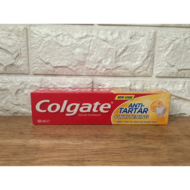 Colgate Anti- Tartar + Whitening Toothpaste 100ml | Shopee Philippines