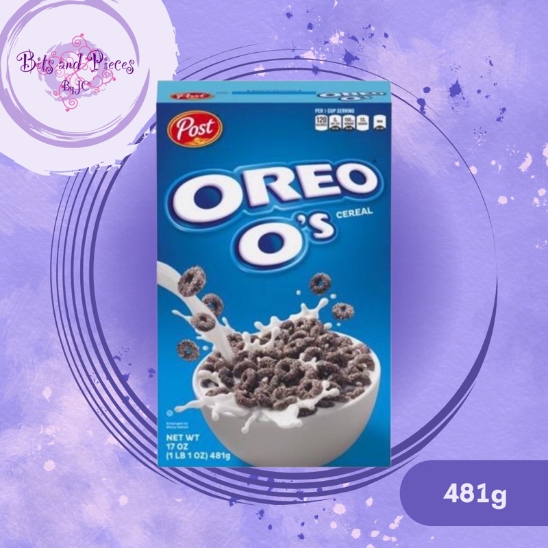 Post Oreo O's Breakfast Cereal, Oreo Cookie 481g | Shopee Philippines