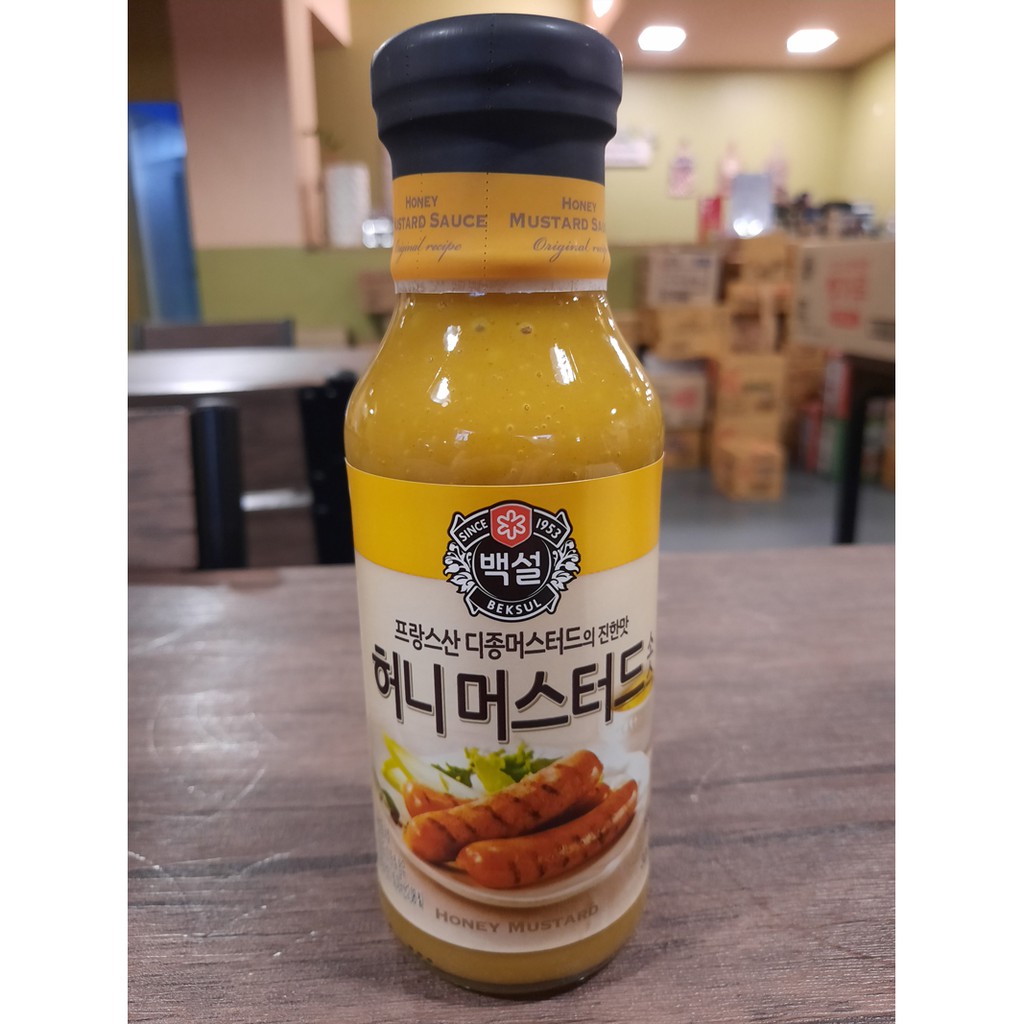 CJ Beksul sauce series Honey mustard suace 320g x 12 / Steak sauce 310g x 12... | Shopee Philippines