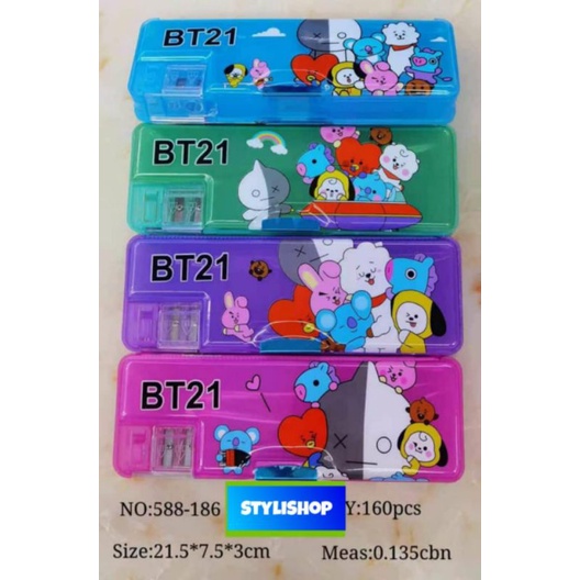 Semi-transparent magnetic pencil case Boyband/ pencil case magnetic ...