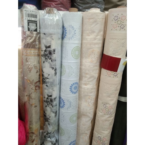 Mantel /Table Cloth PER YARD (54 inches width) | Shopee Philippines