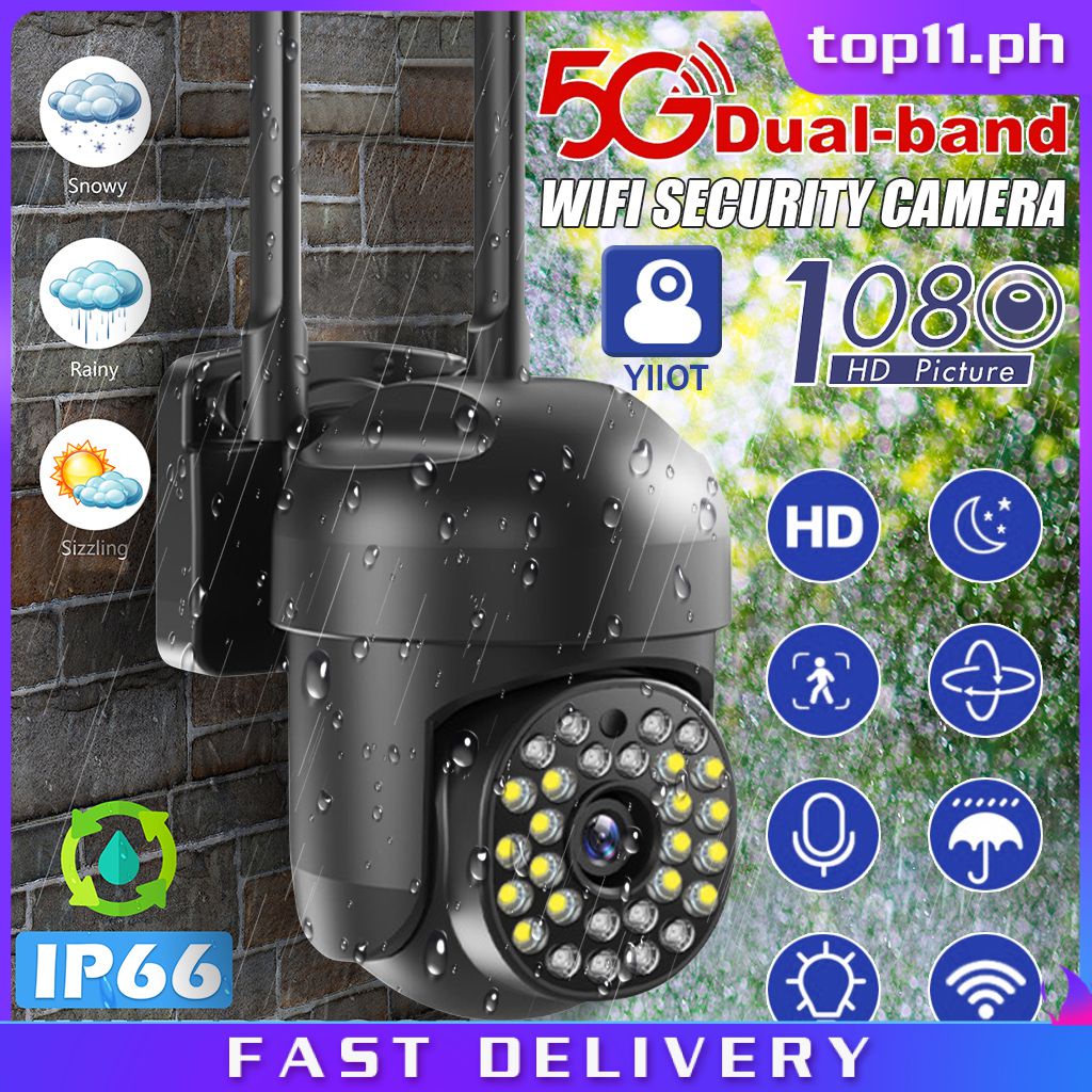 YI IOT IP Camera Wifi 2MP 2.4G+5G Outdoor Surveillance Automatic ...