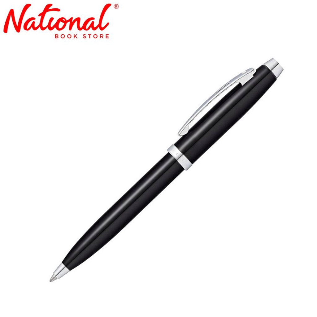 Sheaffer 100 Fine Ballpoint Pen Glossy Black Lacquer SE2933851-30 ...