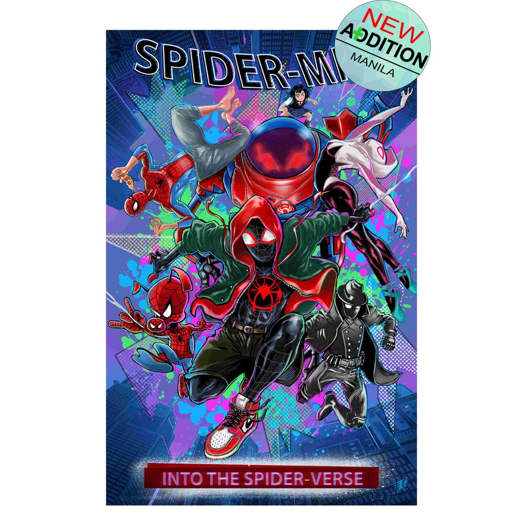 SPIDER MAN INTO THE SPIDER VERSE COLLECTIBLE POSTER LARGE 33cm x 50cm ...