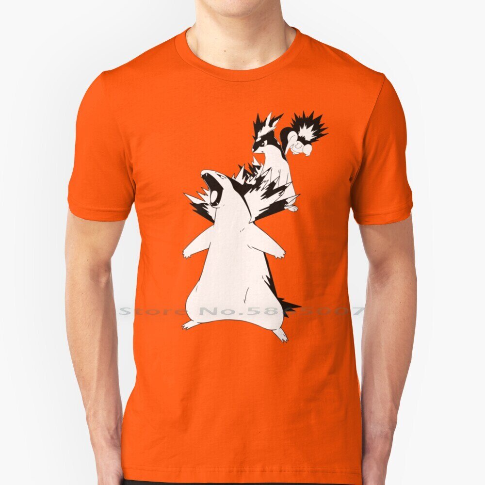 Cyndaquil Evolution Line T Shirt 100% Cotton Cyndaquil Quilava ... Cyndaquil Evolution Line T Shirt 100% Cotton Cyndaquil Quilava ...