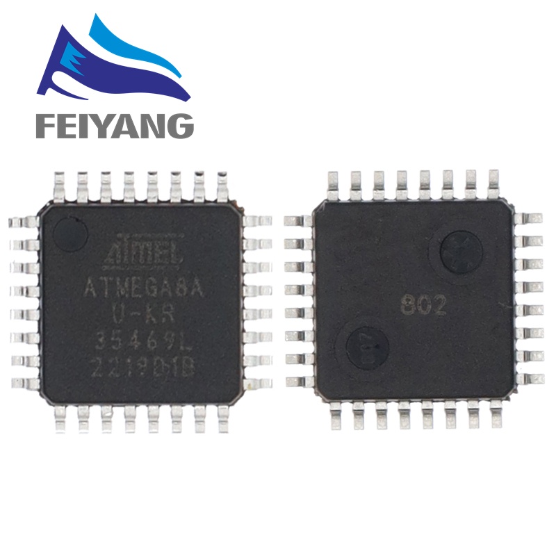 Atmega8 Atmega8a Au Tqfp32 Instead Of Atmega8l 8au And Atmega8 16au Shopee Philippines 4554