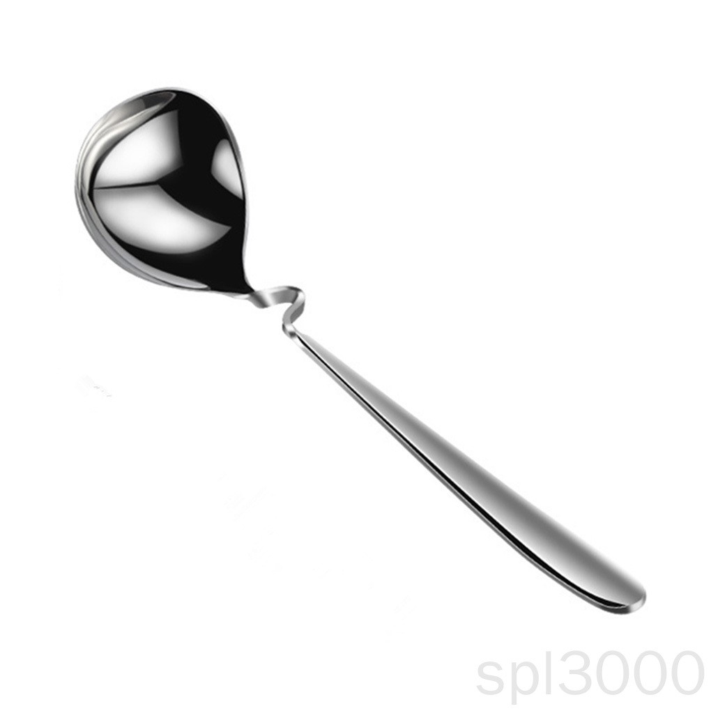 SPL-Stainless Steel Soup Ladle Kitchen Long Handle Serving Soup Spoon ...