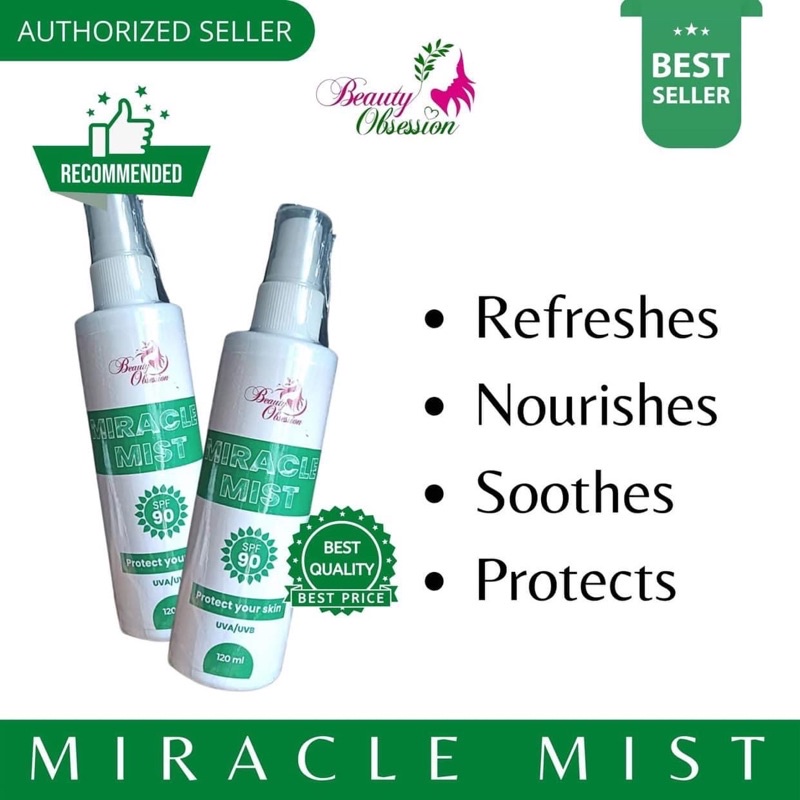 Original Miracle Mist By Beauty Obsession | Shopee Philippines
