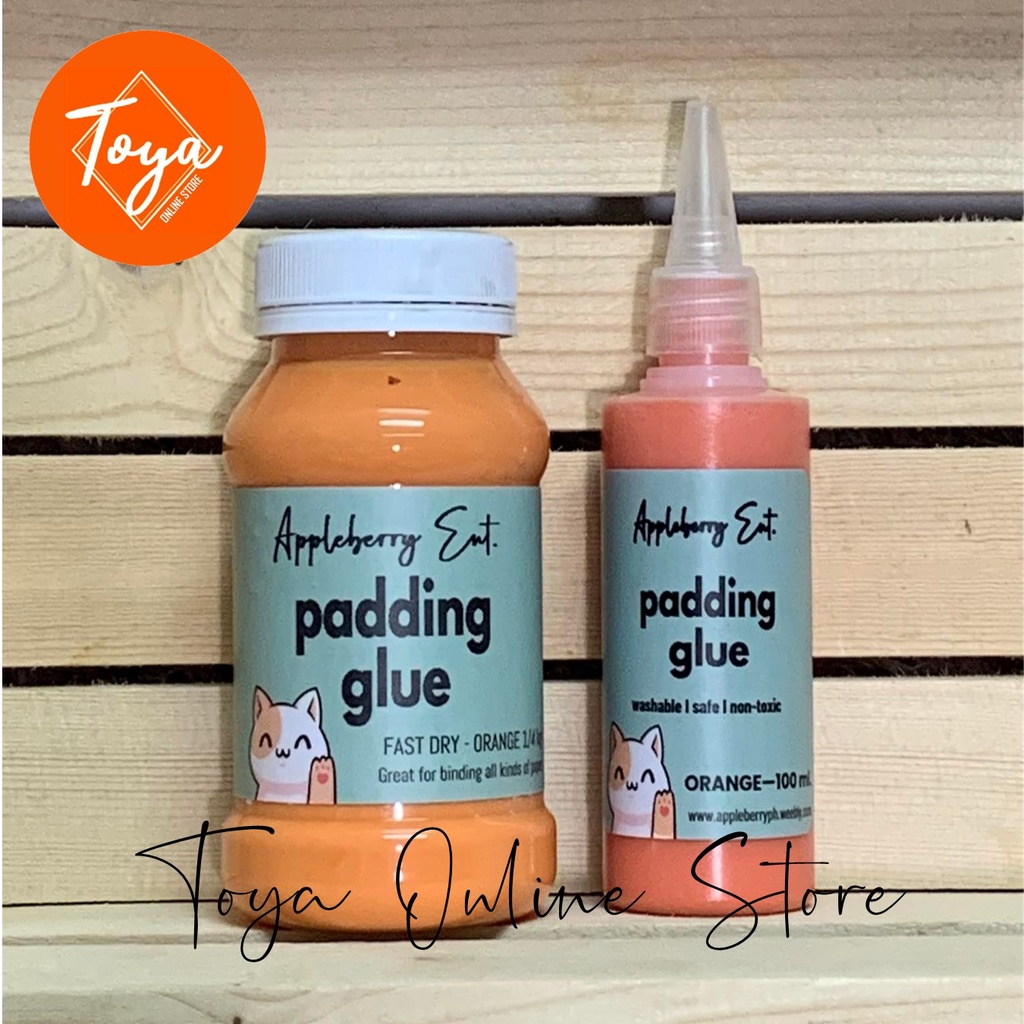 ORANGE Padding Glue ( for DIY Notepad ) | Shopee Philippines