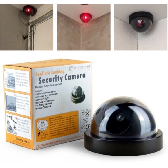 Fake Dummy Camera Indoor and Outdoor Surveillance Camera Simulated ...
