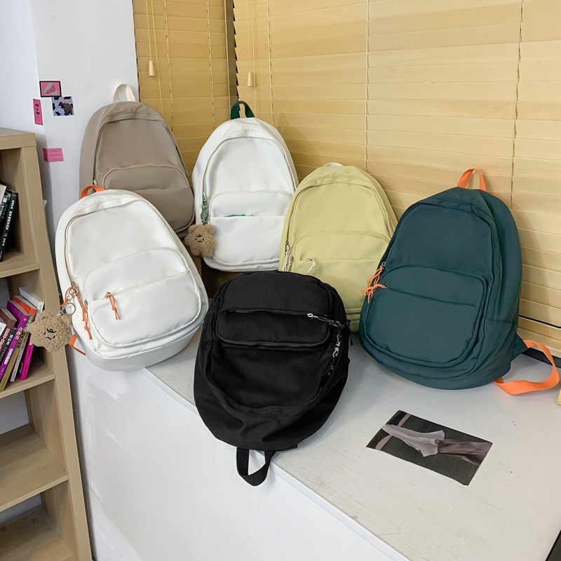 2022 Summer Large Capacity Women Backpack Multilayer Design School Bag ...