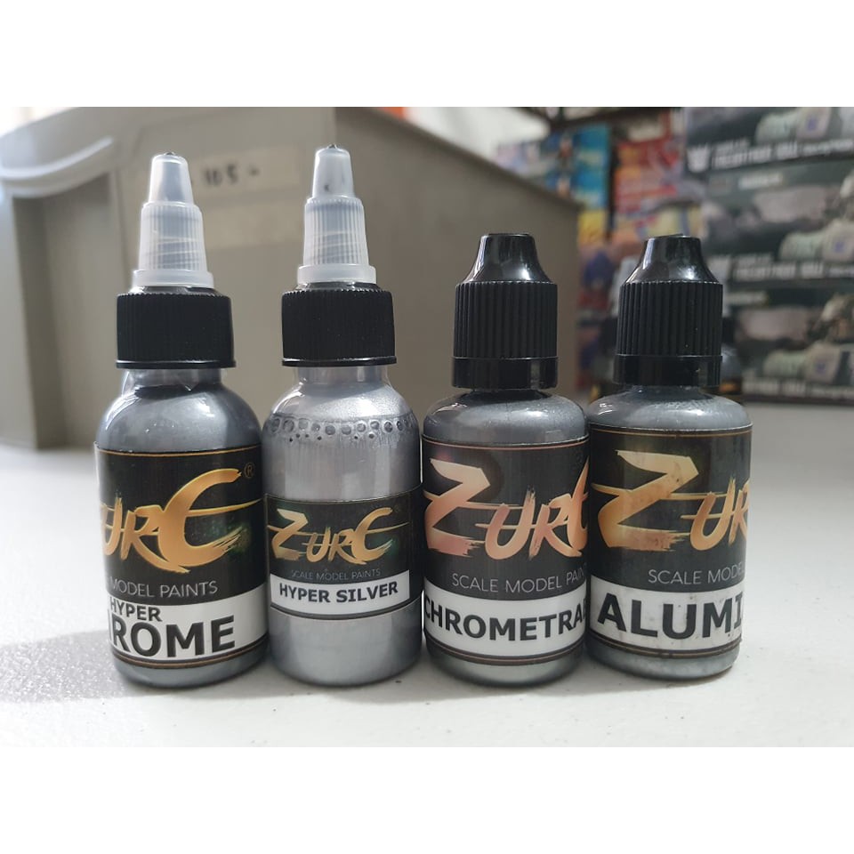ZURC - SPECIAL COLOR - 30ML (Hyper Silver, Hyper Chrome, Aluminum ...