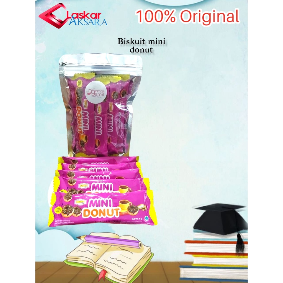 3in1 Mini Donut Crunchy with Chocolate Coating | Shopee Philippines