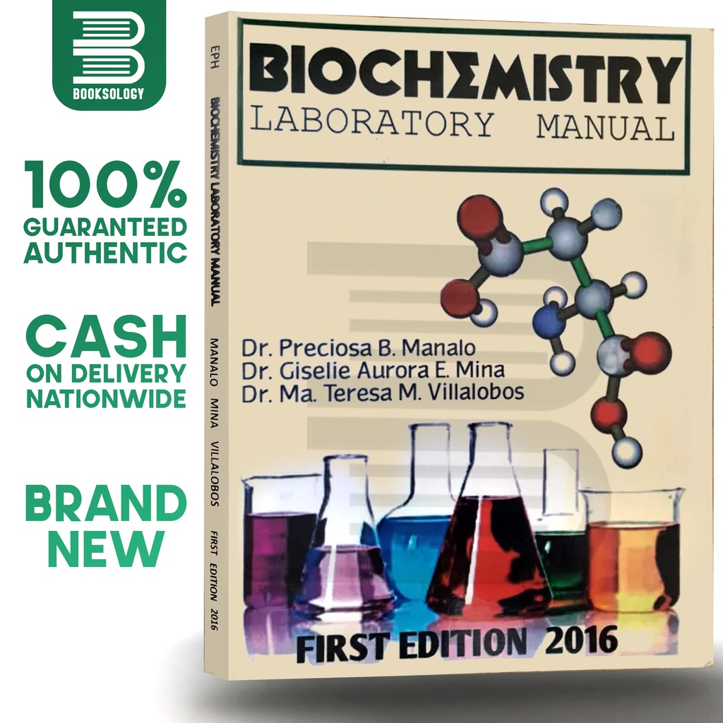 BIOCHEMISTRY Laboratory Manual First Edition 2016 - Preciosa Manalo ...
