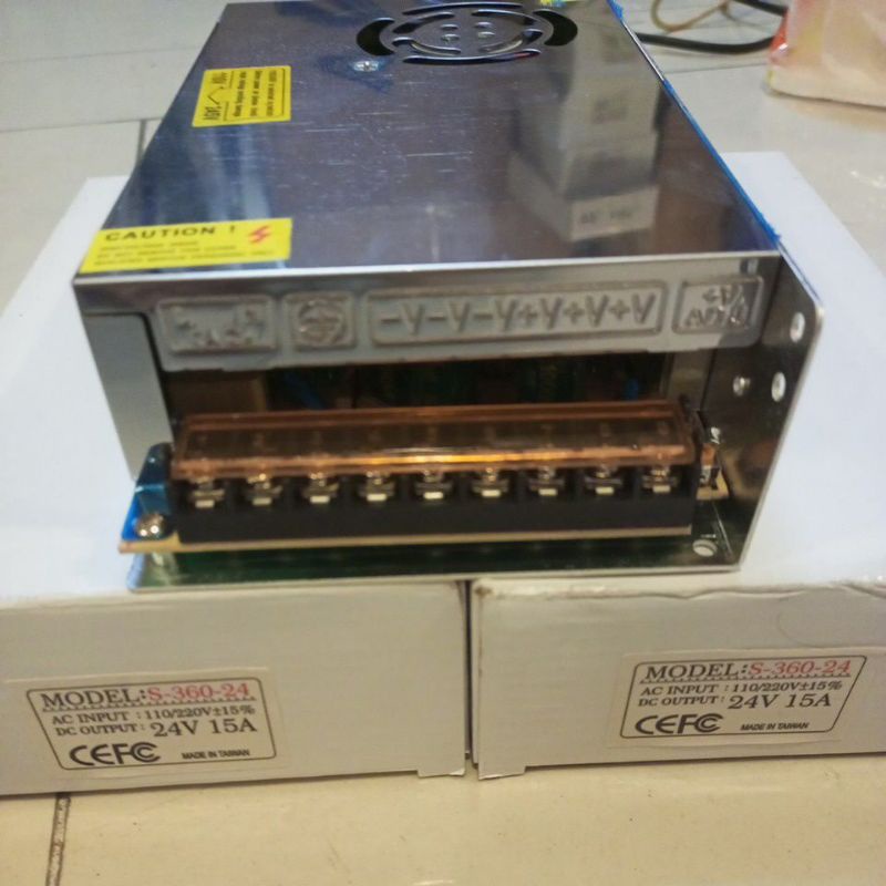 Switching Power Supply PSU 24V 15A High Quality, 24volt 15 Amper Pure ...