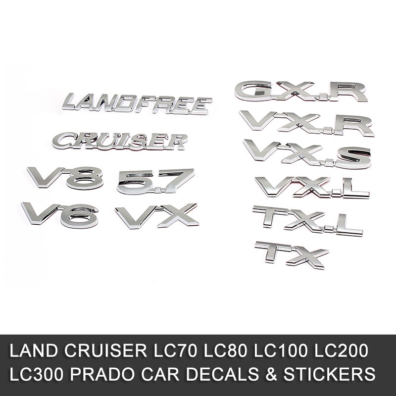 GXR VXR V6 V8 VXS VXL TXL VX TX Logo Car Emblem Auto Badge Sticker ...