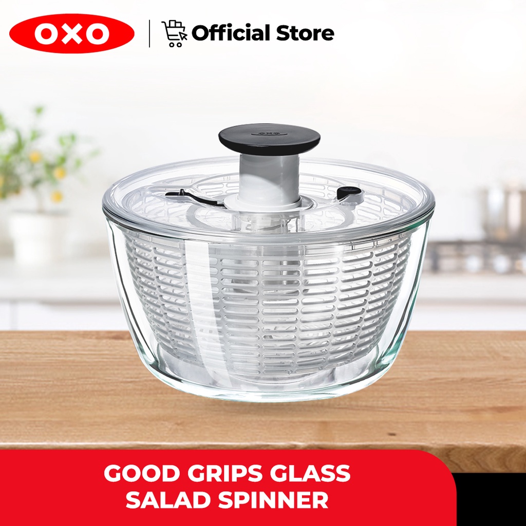 OXO Houseware Good Grips Glass Salad Spinner | Shopee Philippines