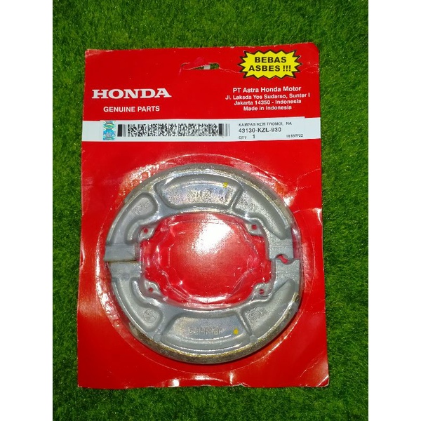 Genuine Brake shoe for Honda click/Beat/honda genio (original honda ...