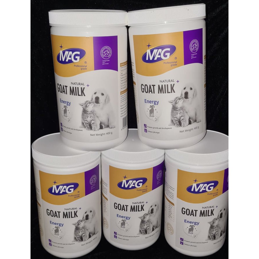 MAG GOATS MILK FOR DOG AND CATS 400G. 800g. and 100g. | Shopee Philippines