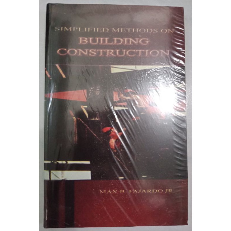 Simplified Methods on BUILDING CONSTRUCTION by fajardo | Shopee Philippines