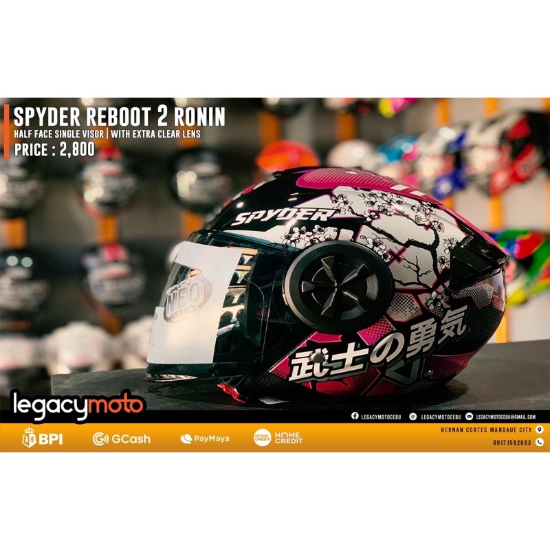 Spyder Reboot 2 - Ronin | Shopee Philippines