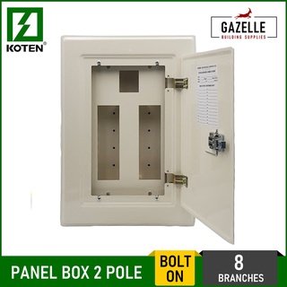 Koten Premium Type Panel Box 2 Pole Bolt On - 8 Branches | Shopee ...