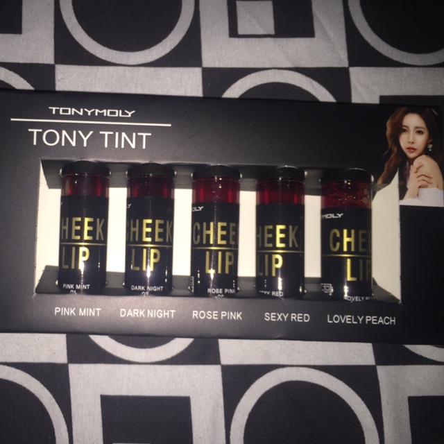 1 Set Tony Moly Cheek and Lip tint (5pcs) | Shopee Philippines