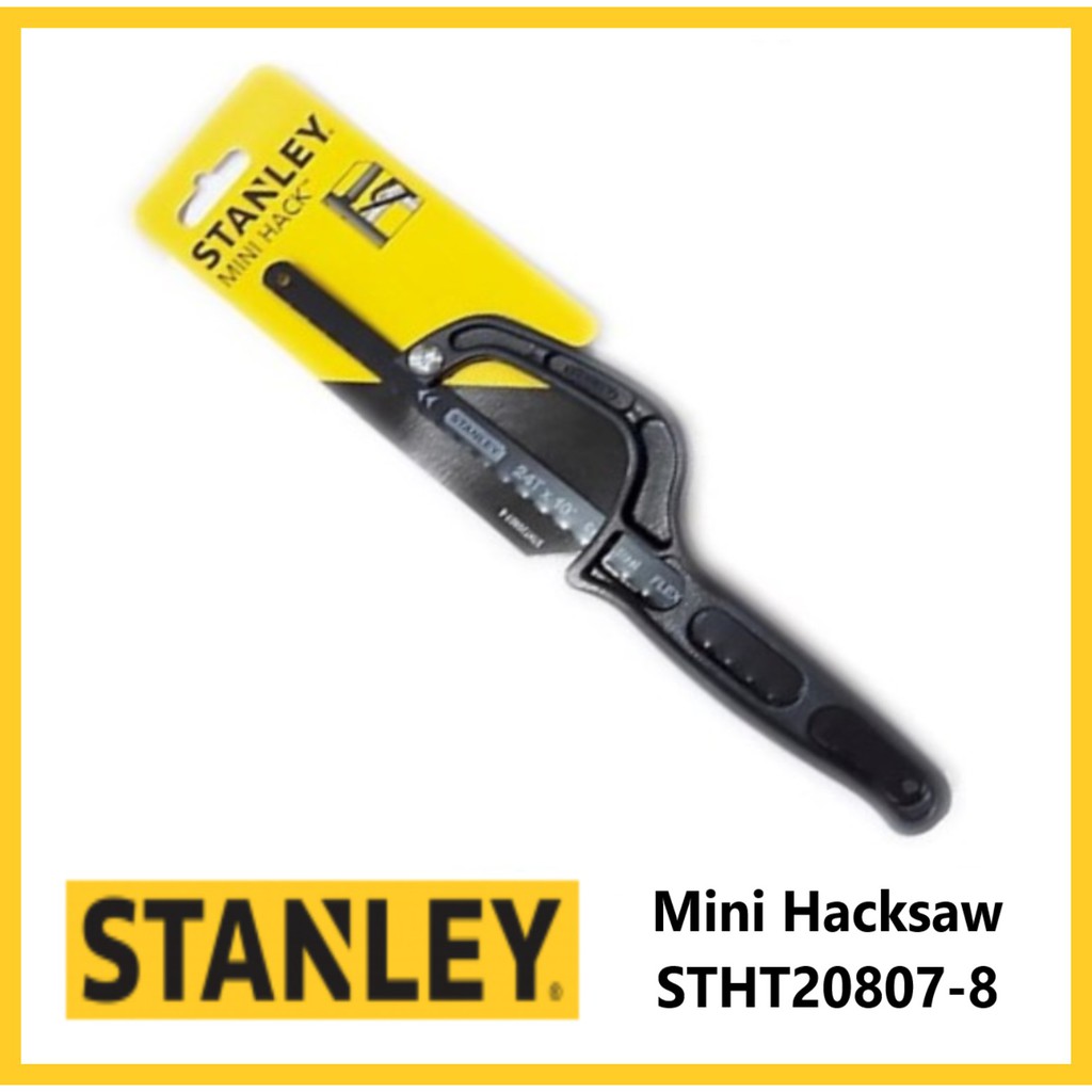 Stanley Mini Hacksaw STHT20807-8 ORIGINAL AUTHENTIC | Shopee Philippines