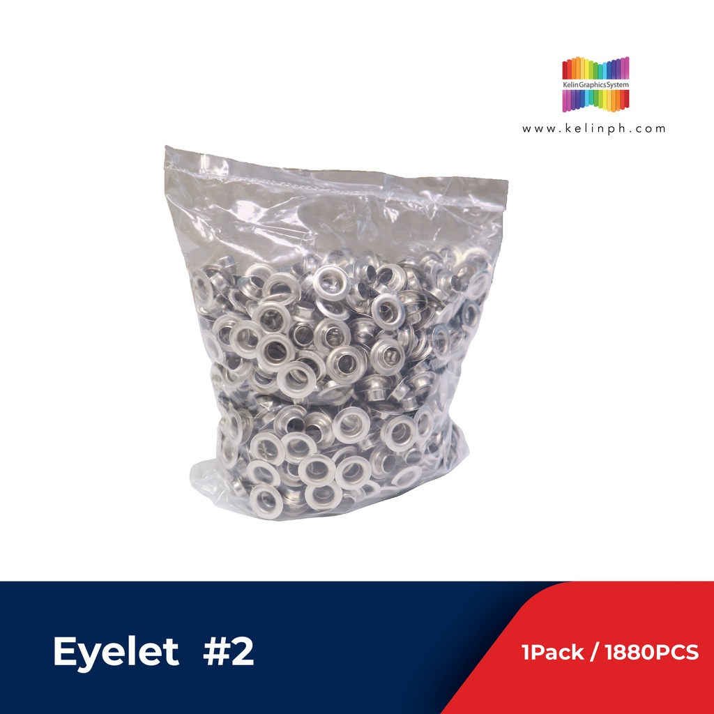 KGS Eyelet #2 Without ring |10mm | 1,880 Pieces. For Tarpaulin Puncher ...
