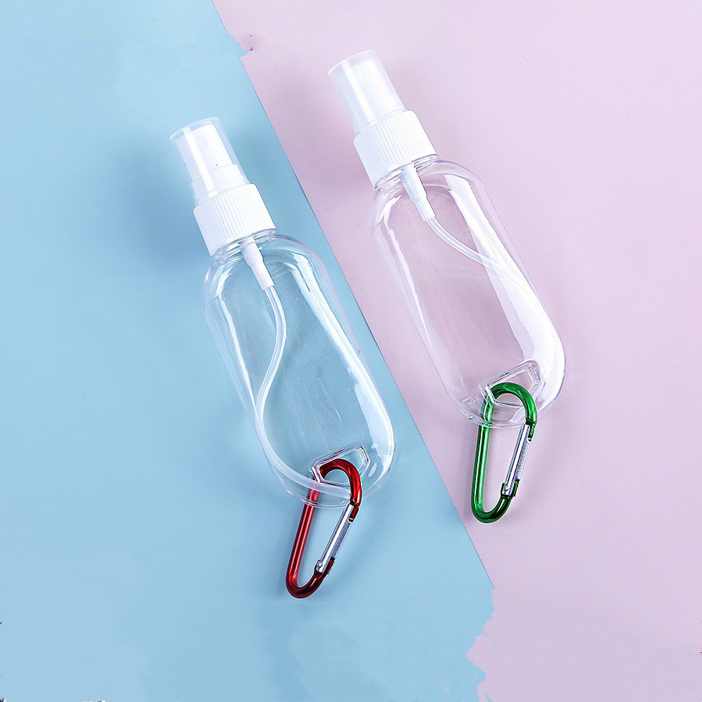 20pcs 30ml/50ml/60ml/ Inverted Portable Spray Bottle Keychain Buckle ...