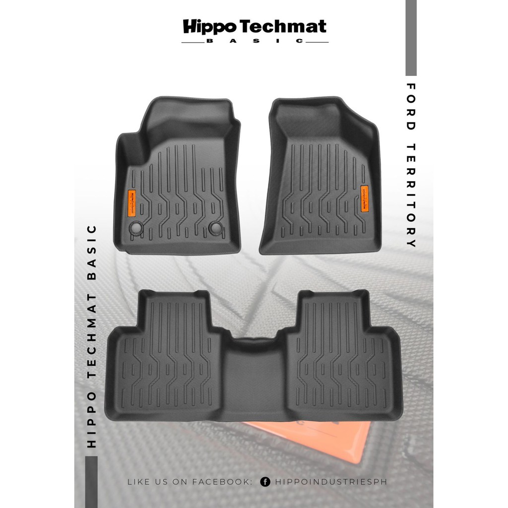 Ford Territory 2020-2022 2 Rows - Hippo Techmat Basic | Shopee Philippines