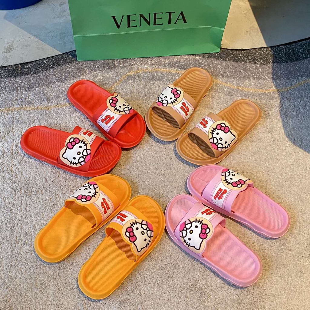 Cute HELLO KITTY children slippers, girls slippers | Shopee Philippines