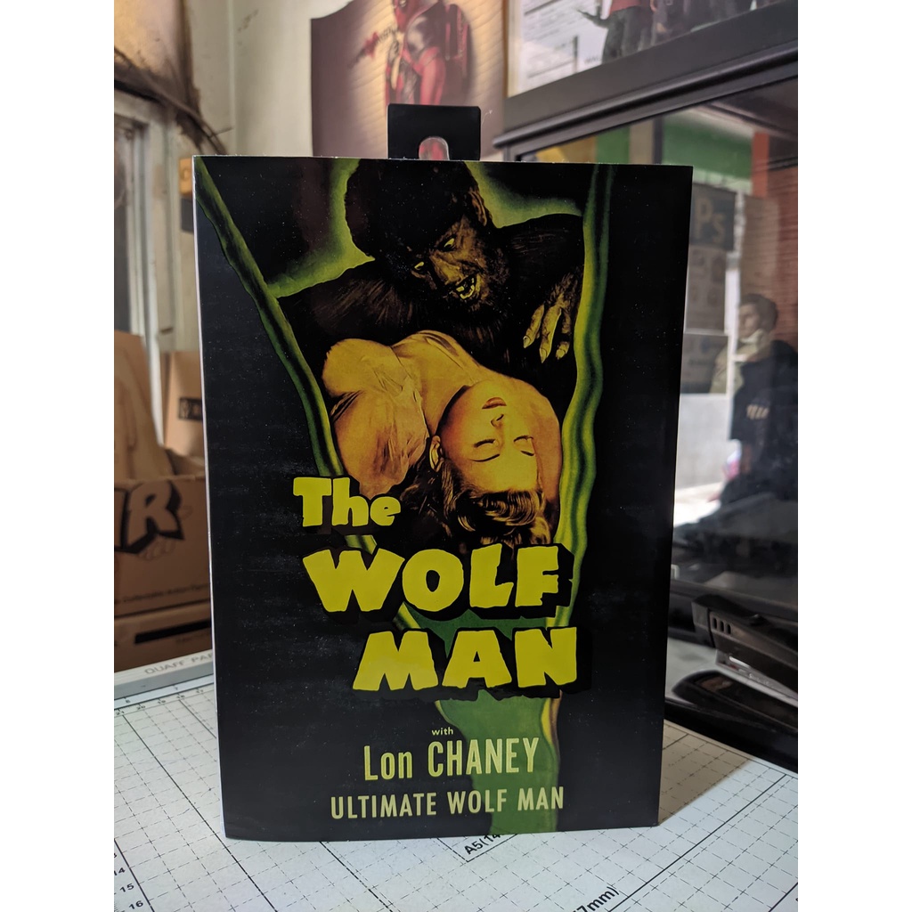 NECA Ultimate The Wolfman (Black and White Version) | Shopee Philippines