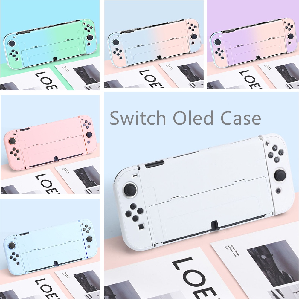 For Nintendo Switch OLED Protective Case Hard Cover Console JoyCon OLED ...