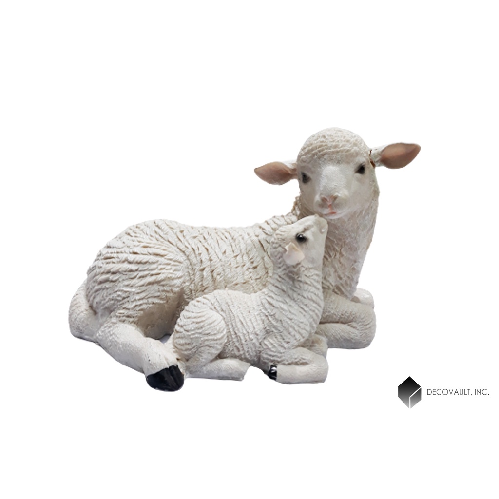 Resin Sheep Figurine Sculpture Decor Display | Shopee Philippines