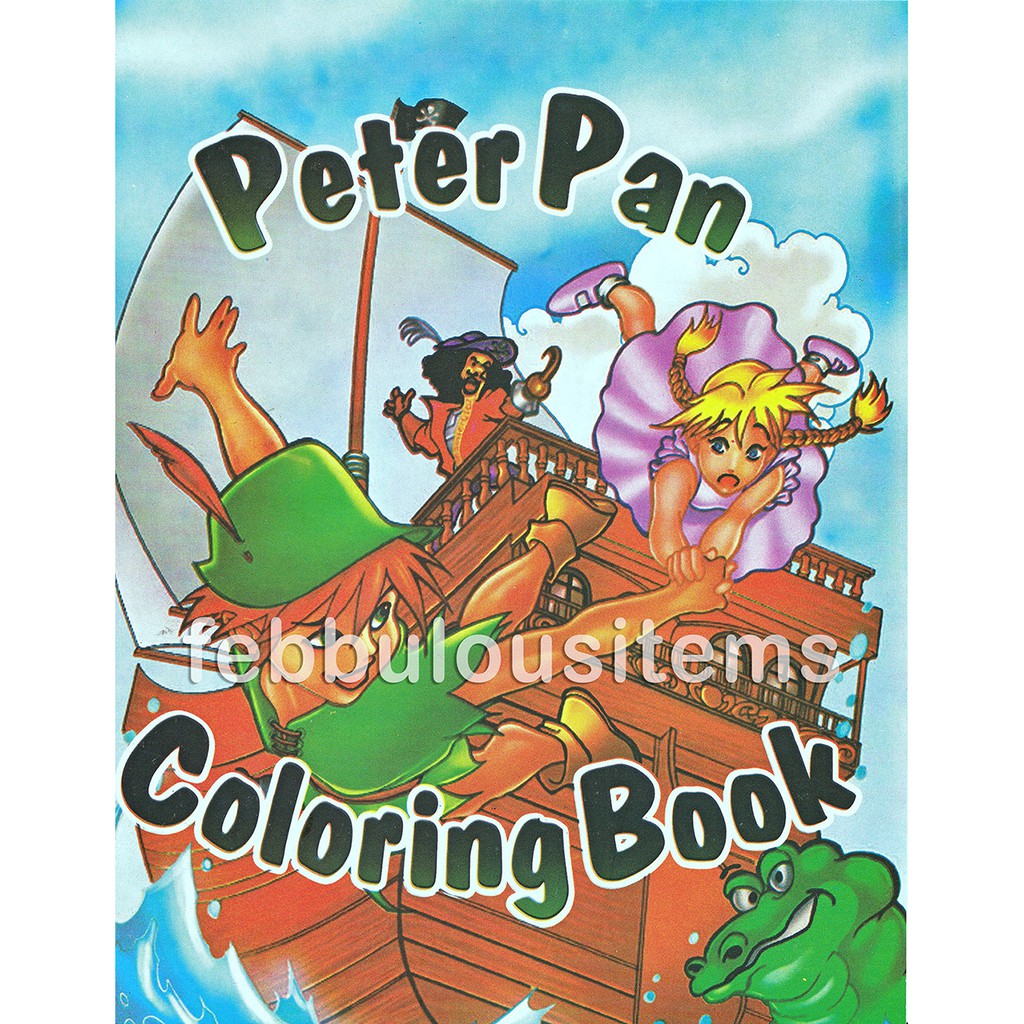 Story Book / Coloring Book English Tagalog ( Peter Pan) | Shopee ...