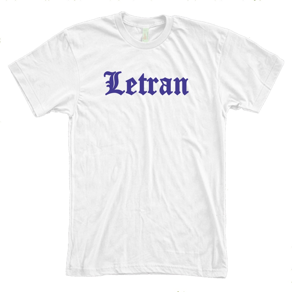 Letran Tshirt Unisex MRL Prints Cotton Blend School College University ...