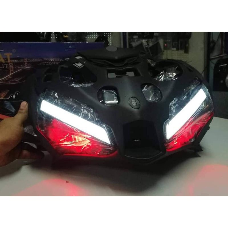 ZHIPAT OWL EYE / PARKLIGHT ASSY WITH SIGNAL LIGHT FOR SNIPER 155 VVA ...