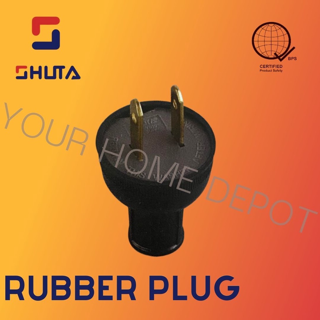 Plugs and Adapter Plain, Rubber and Rubber with Ground Heavy Duty SHUTA ...