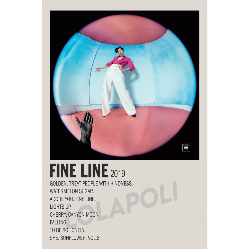 Fine Line Album Cover Poster - Harry Styles | Shopee Philippines