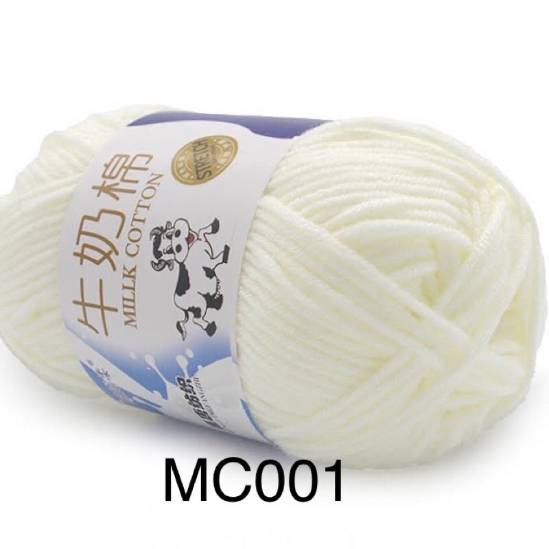 Milk Cotton Yarn 5 PLY 50grams (Part 1) | Shopee Philippines