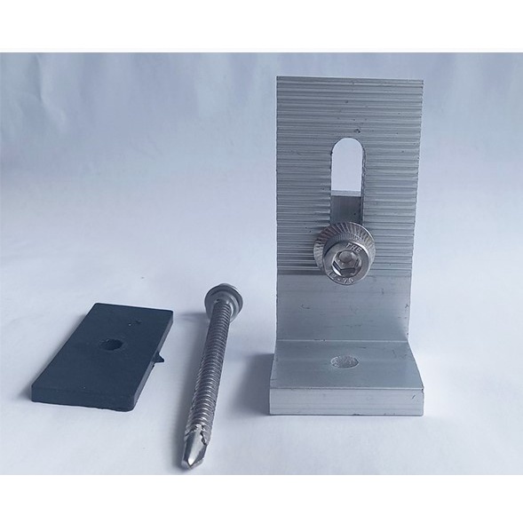 Solar Mounting L foot Solar Panel Bracket (10pcs) | Shopee Philippines