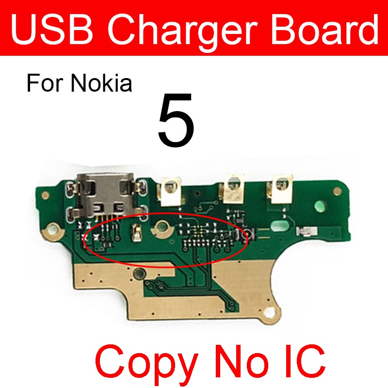 Usb Charger Board Dock For Nokia 5 5.1 5.1plus X5 6 2017 6.1 6.1plus X6 ...